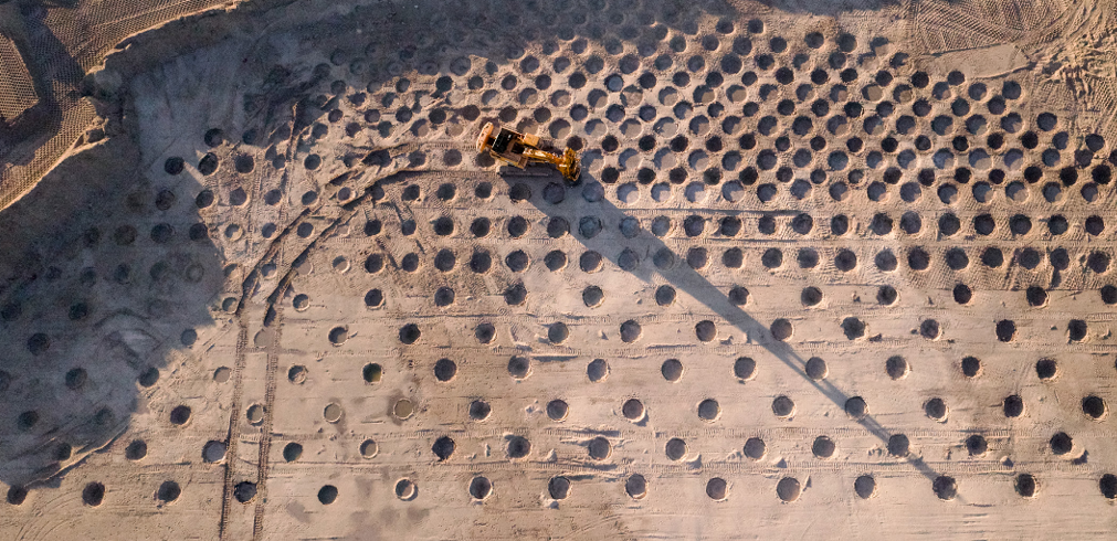 Impressive construction works at Ocean Reef Marina by Georgiou Group